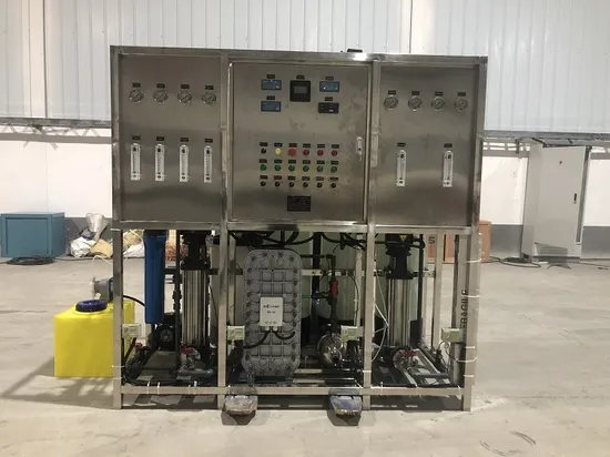 Pretreatment Filtration Reverse Osmosis System Electrodeionization ...